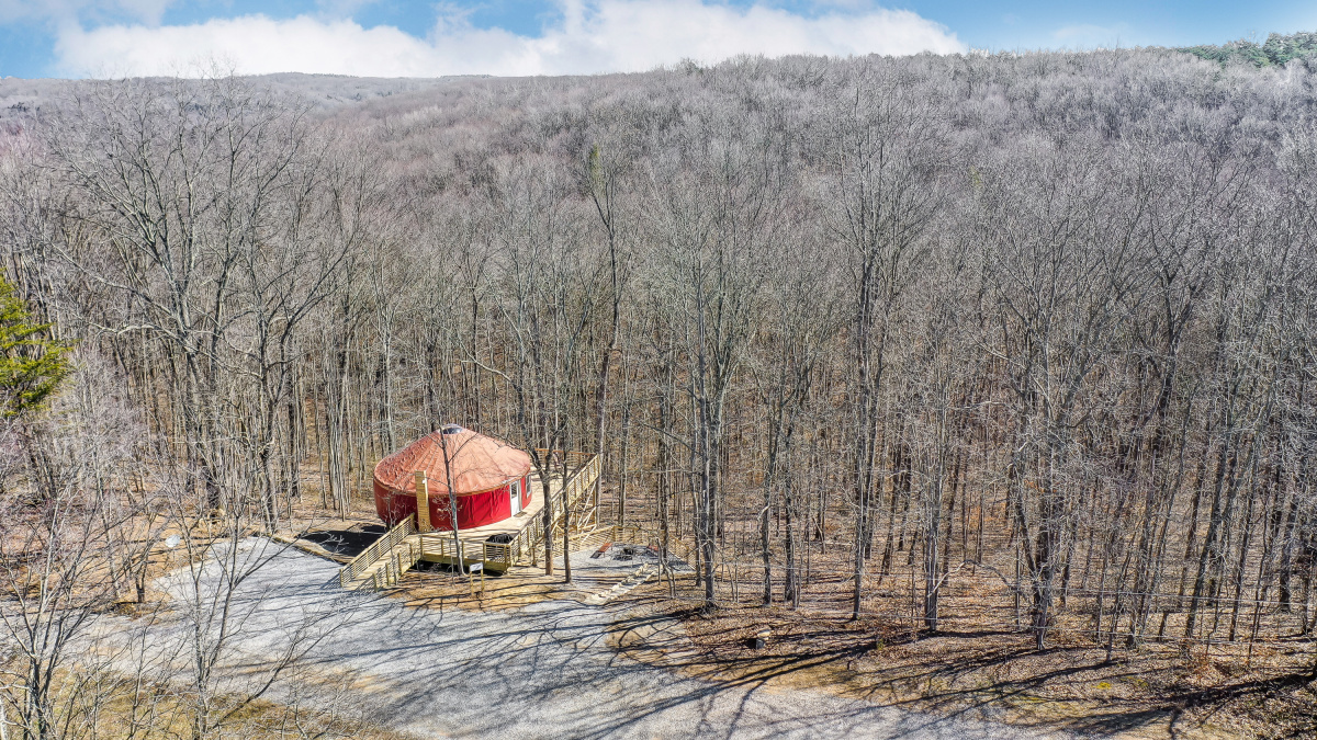 The Yurt- Canopy Ridge Cabins by Canopy Ridge Cabins