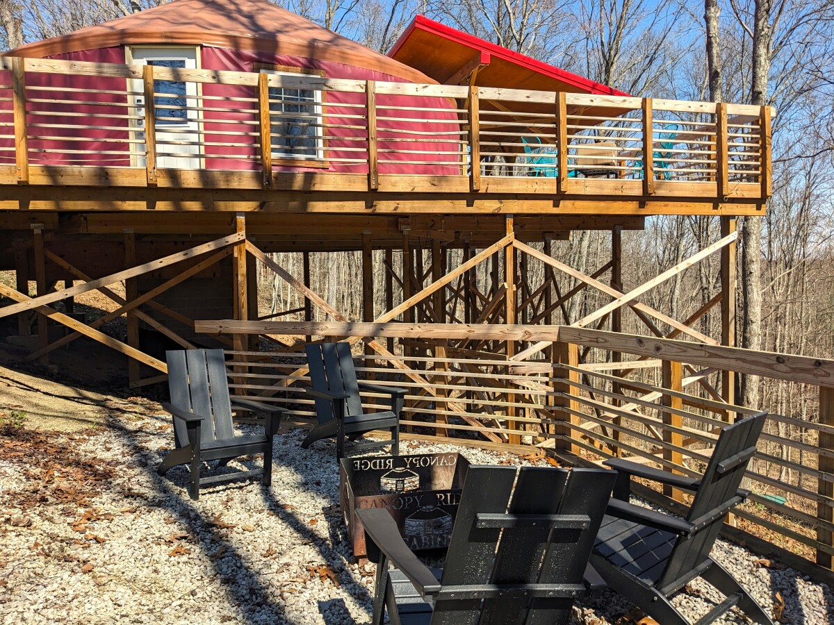 Glamp House by Canopy Ridge Cabins